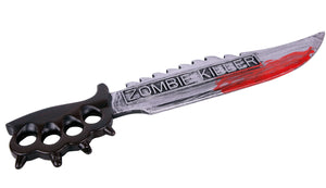 Machette tueuse de zombies avec poing américain | Acheter en ligne